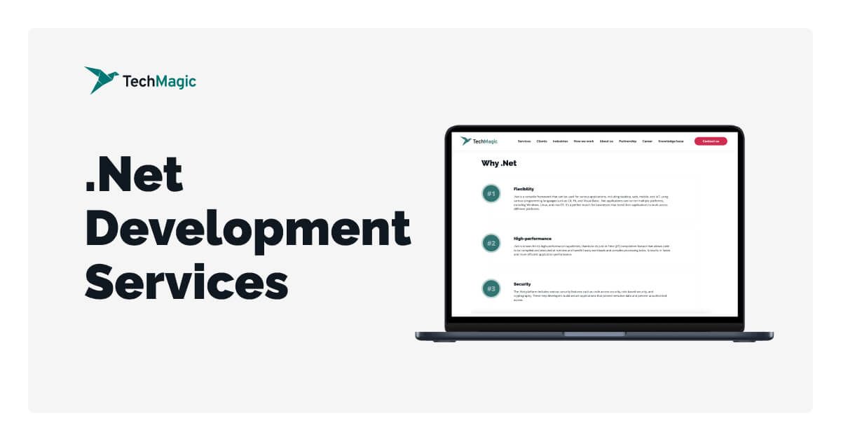 .Net Development Services - TechMagic