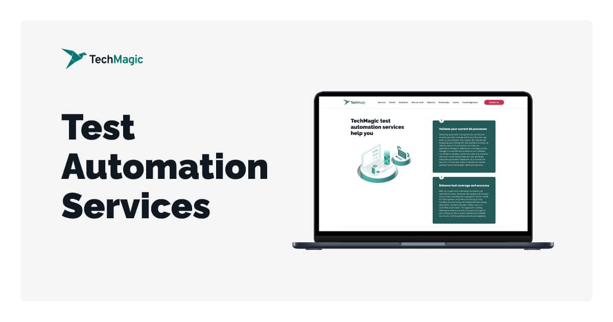 Test Automation Services - TechMagic